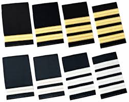 Pilot Epaulets - 1 Bar Gold/Black - Remove Before Flight - Pilot Shop ...